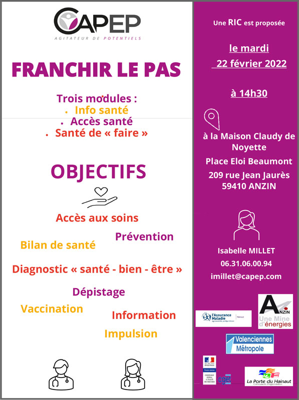 anzin.fr - Franchir le pas avec le CAPEP